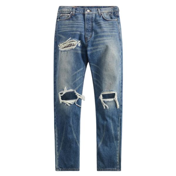 Rhude Boxer Denim Jeans Blauw | Mezaldy.com