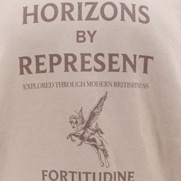Represent Horizons Hoodie Beige | Mezaldy.com