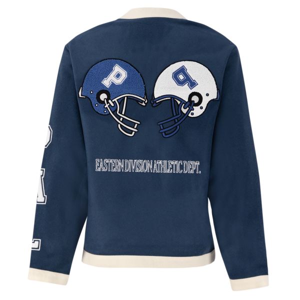 PAL Sporting Goods Frat 3.0 Varsity Cardigan Navy | Mezaldy.com