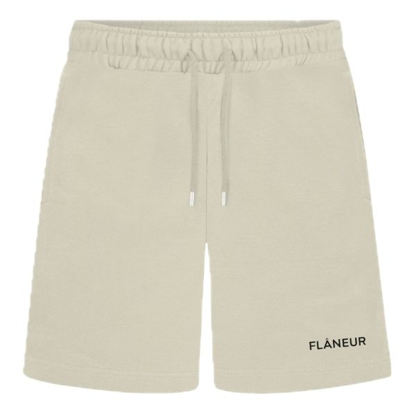 Flâneur Essential Logo Korte Broek Beige | Mezaldy.com