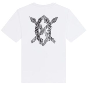 Daily Paper Snake Shield T-shirt Wit | Mezaldy.com