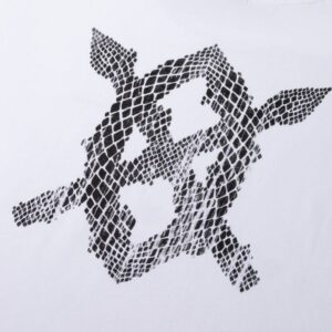 Daily Paper Snake Shield T-shirt Wit | Mezaldy.com